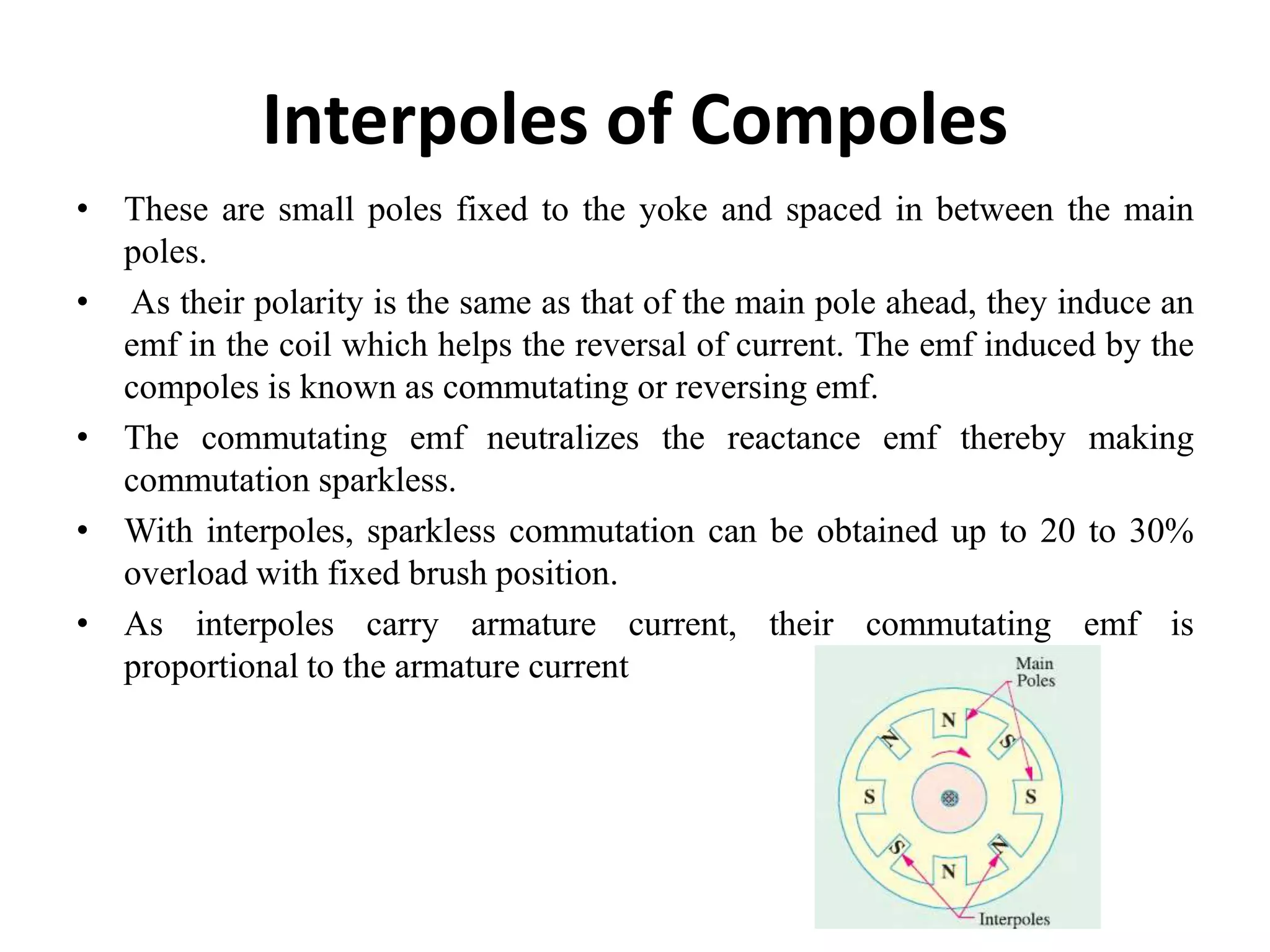 armature reaction effect and minimization methods | PPTX