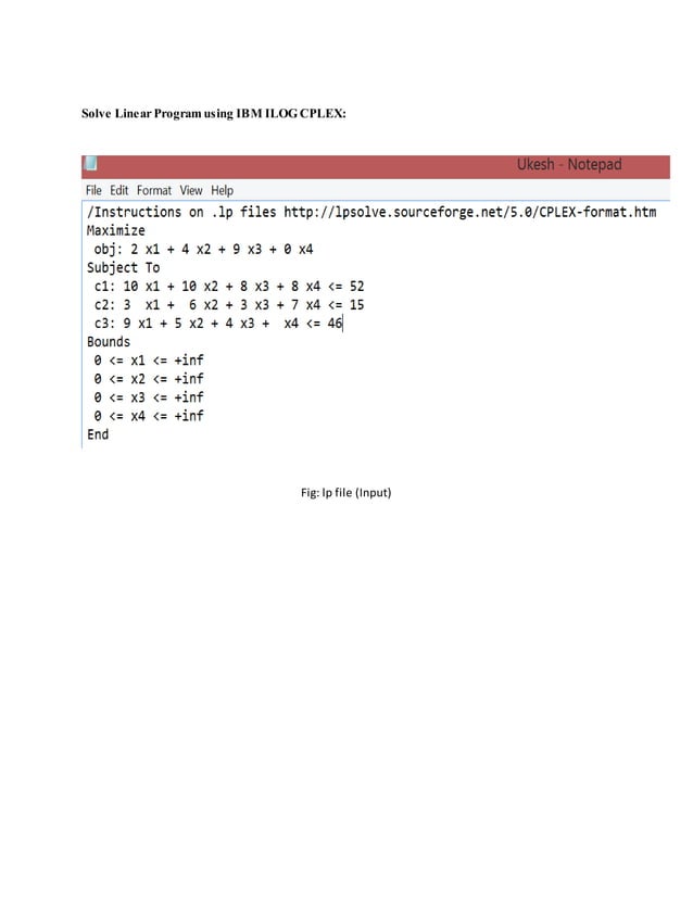 Linear Programming Project | PDF