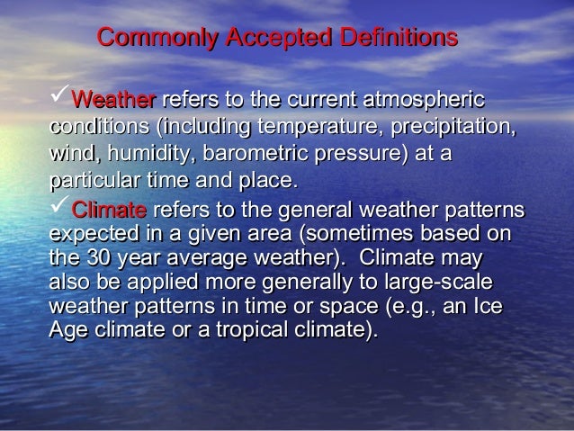Weather Observations