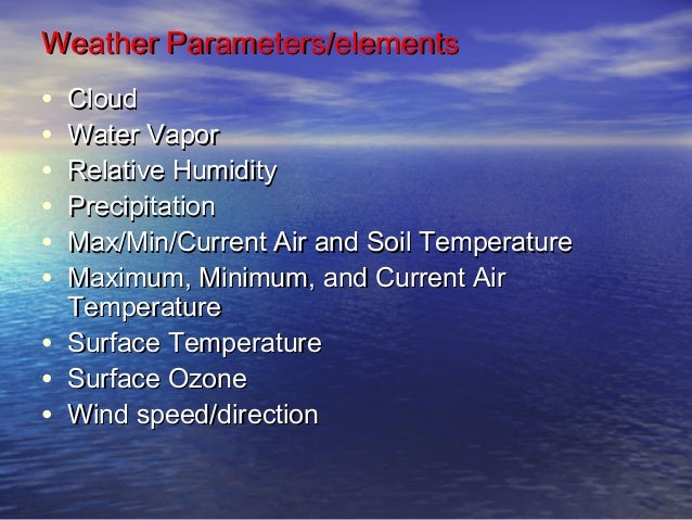 Weather Observations