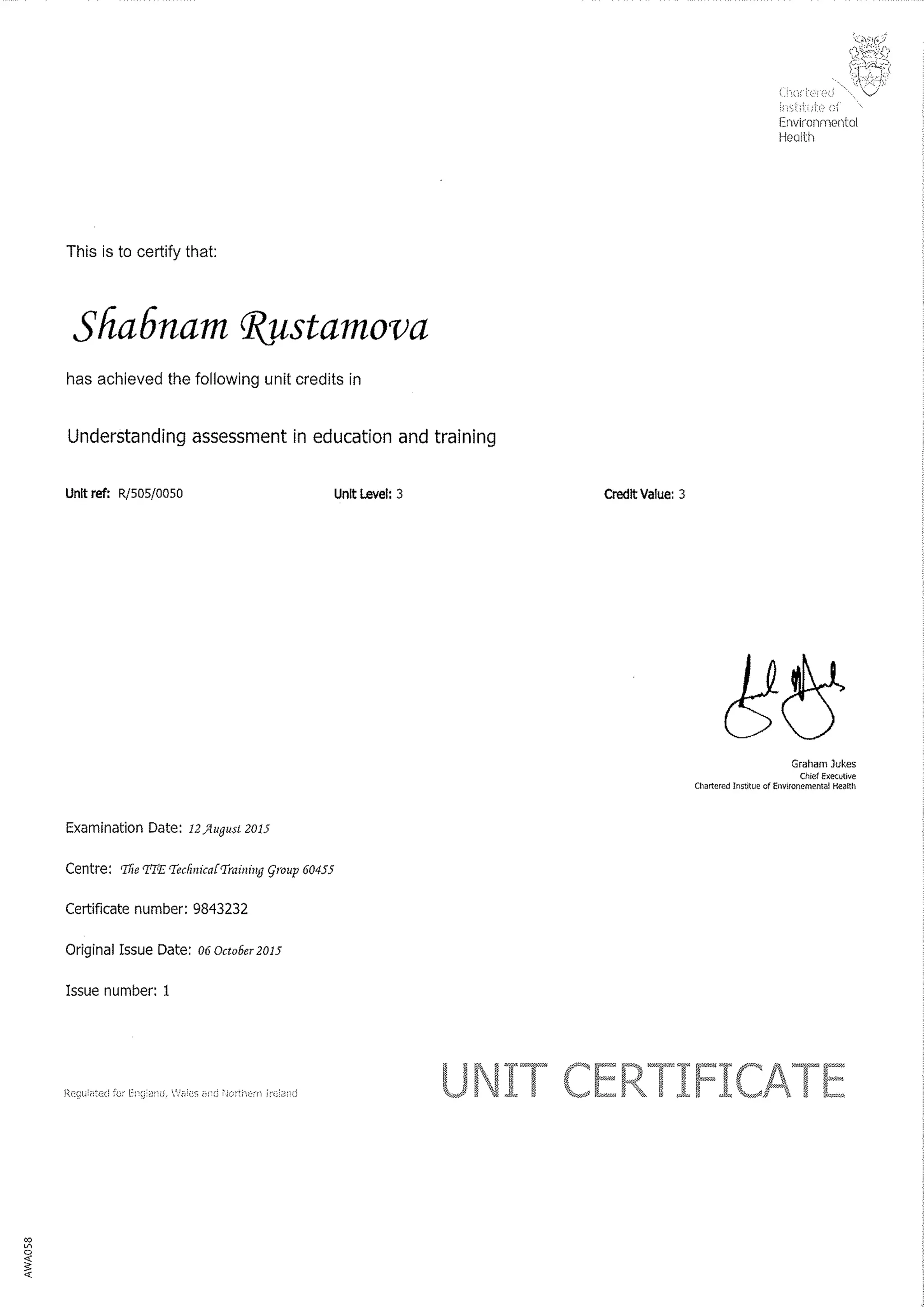 Level 3 Award in Education and Training | PDF