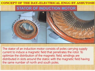 COGGING & CRAWLING IN INDUCTION MOTOR | PPTX