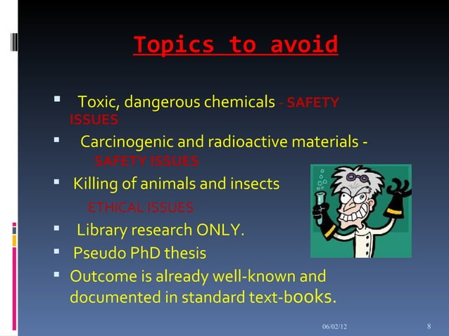 Chemistry EE briefing 2012 | PPT | Chemistry | Science