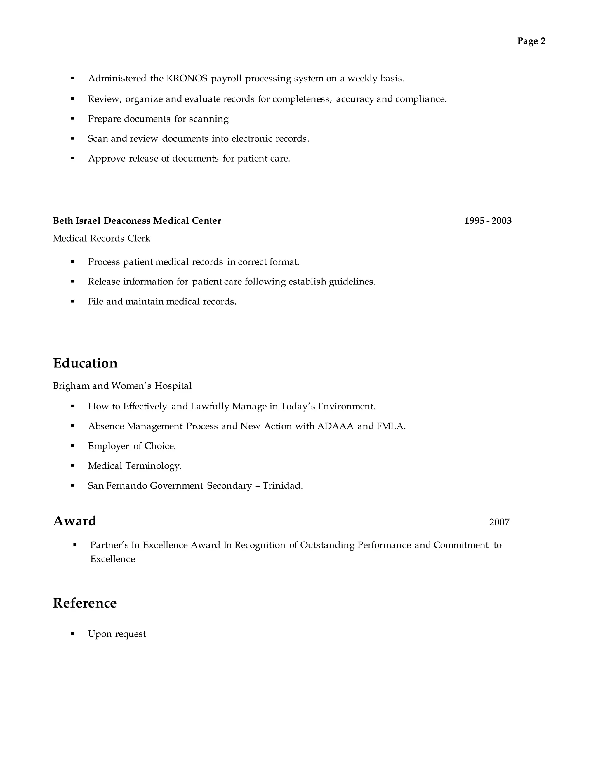 Resume_2015 | DOCX
