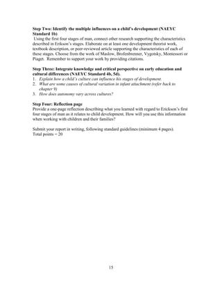 Early Childhood Education Syllabus | DOCX