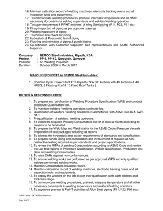 CV of Adeel Omer | PDF