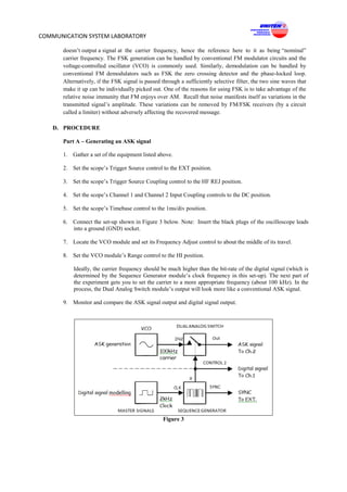 Eecb351 exp 8 ask fsk | PDF