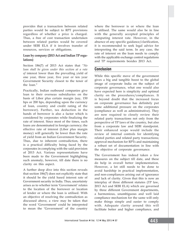 RPT Corporate Governance perspective by Shuchi Ray, Nimisha Parikh and ...