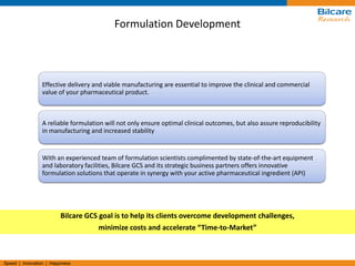 Bilcare GCS Packaging and Labeling Capabilities | PDF