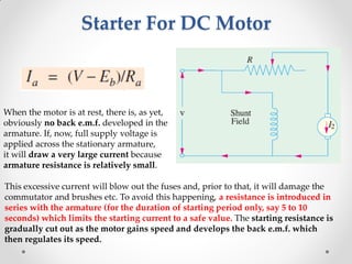 Eece 259 dc motor | PPT