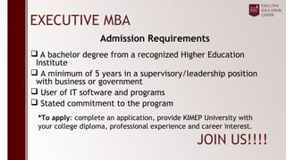 KIMEP EEC Final Presentation eng | PPT