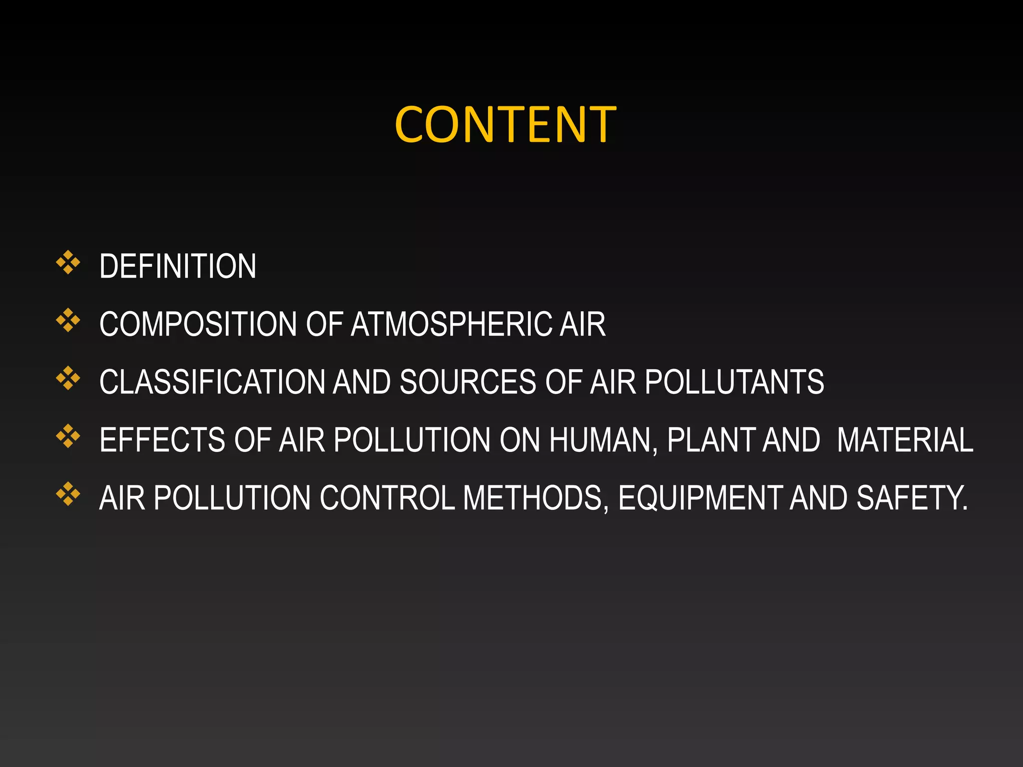 Air pollution | PPT