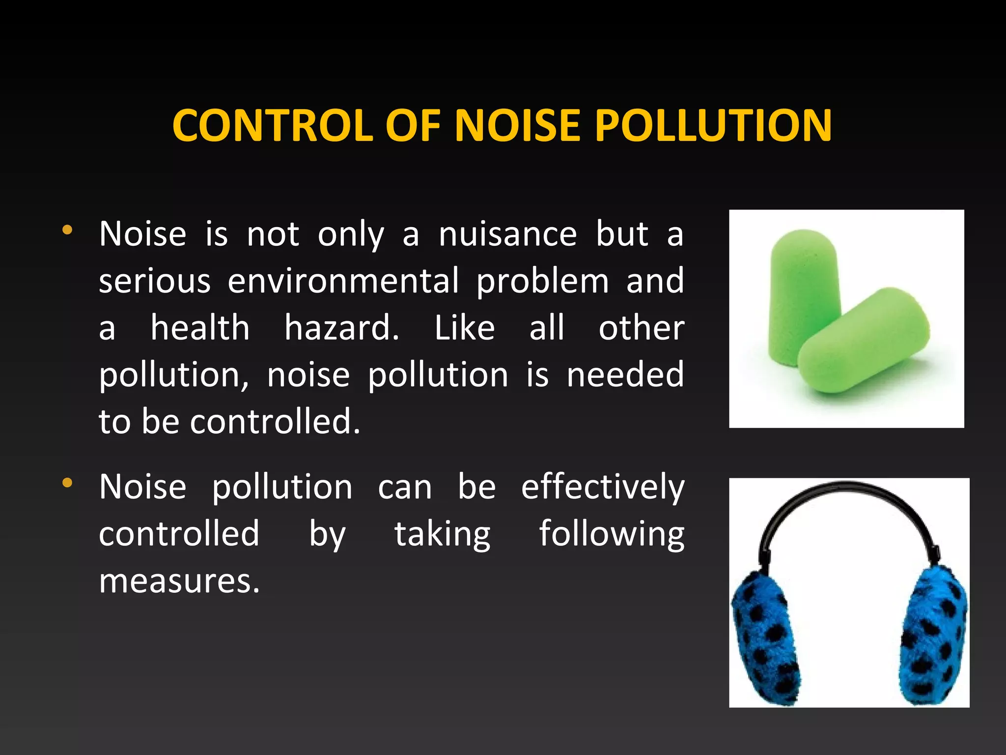 Noise pollution | PPT