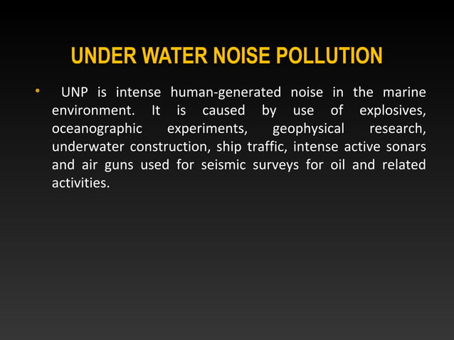 Noise pollution | PPT