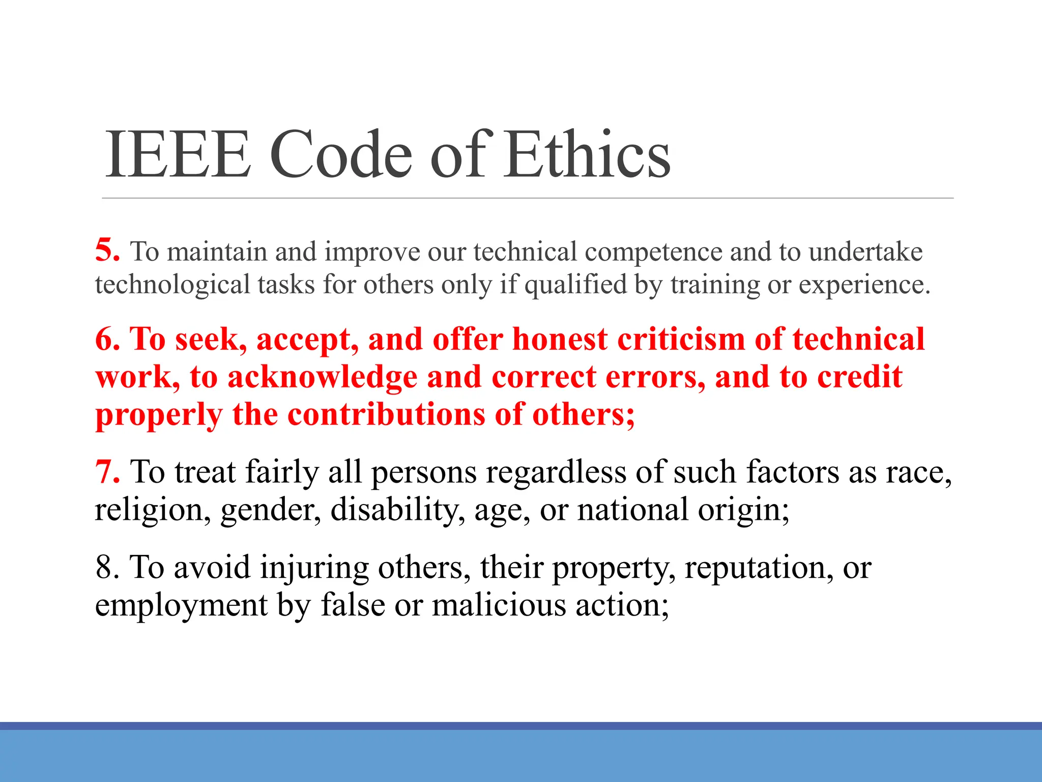 Code of Ethics in Engineering for public safety | PPTX