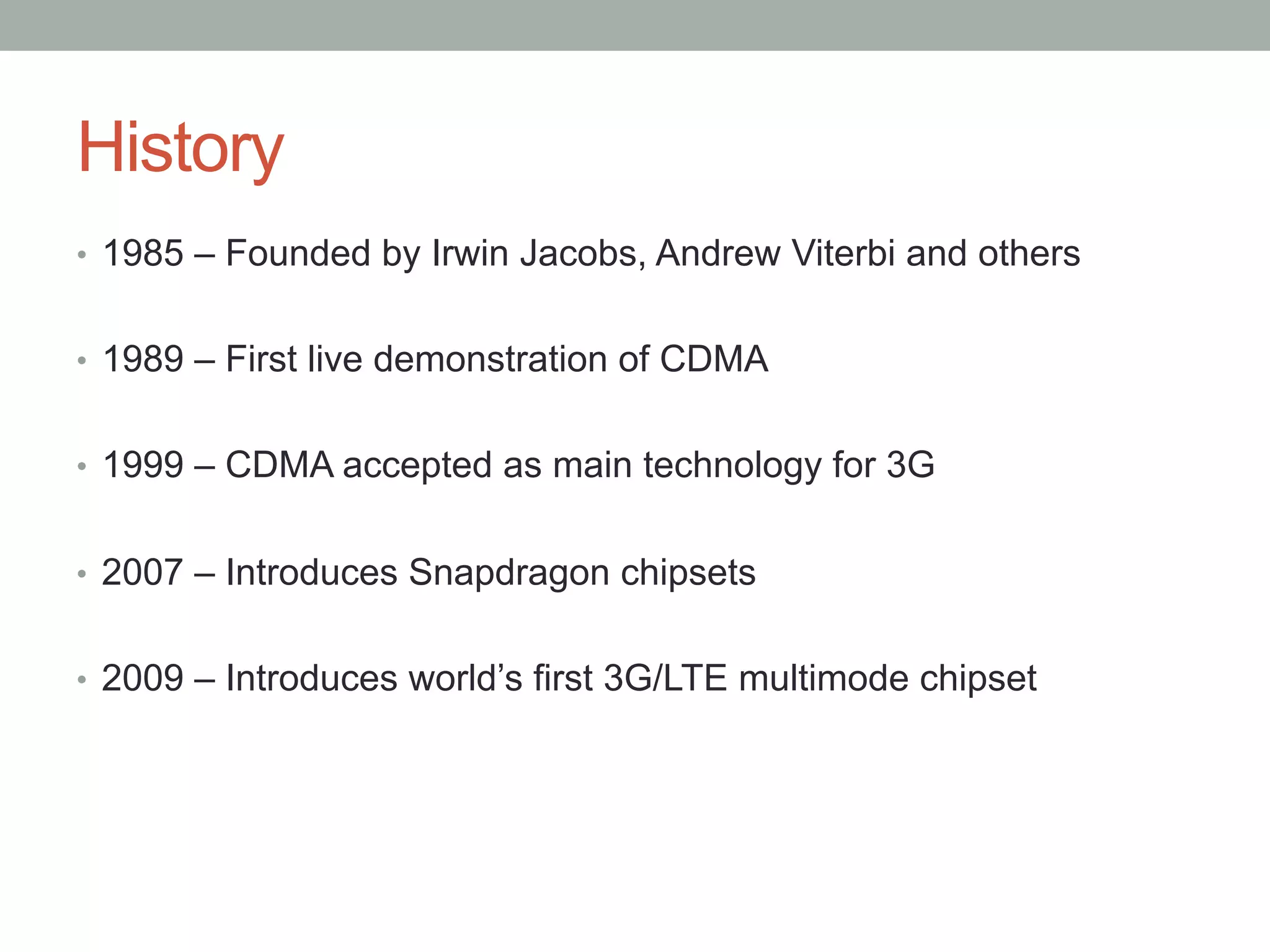 Eecs441 qualcomm presentation | PPT