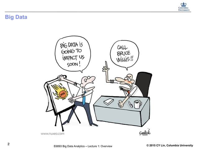 Eecs6893 big dataanalytics-lecture1 | PDF