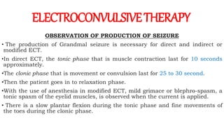 Eectroconvulsive therapy | PPTX