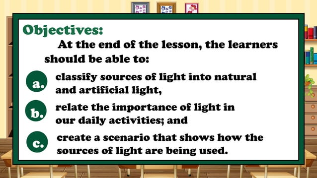 TYPES AND SOURCES OF LIGHT. SCIENCE . GRADE 3 | PPTX