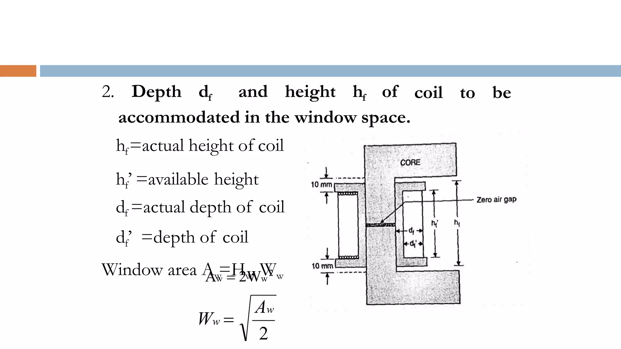 design of chock coil | PPTX