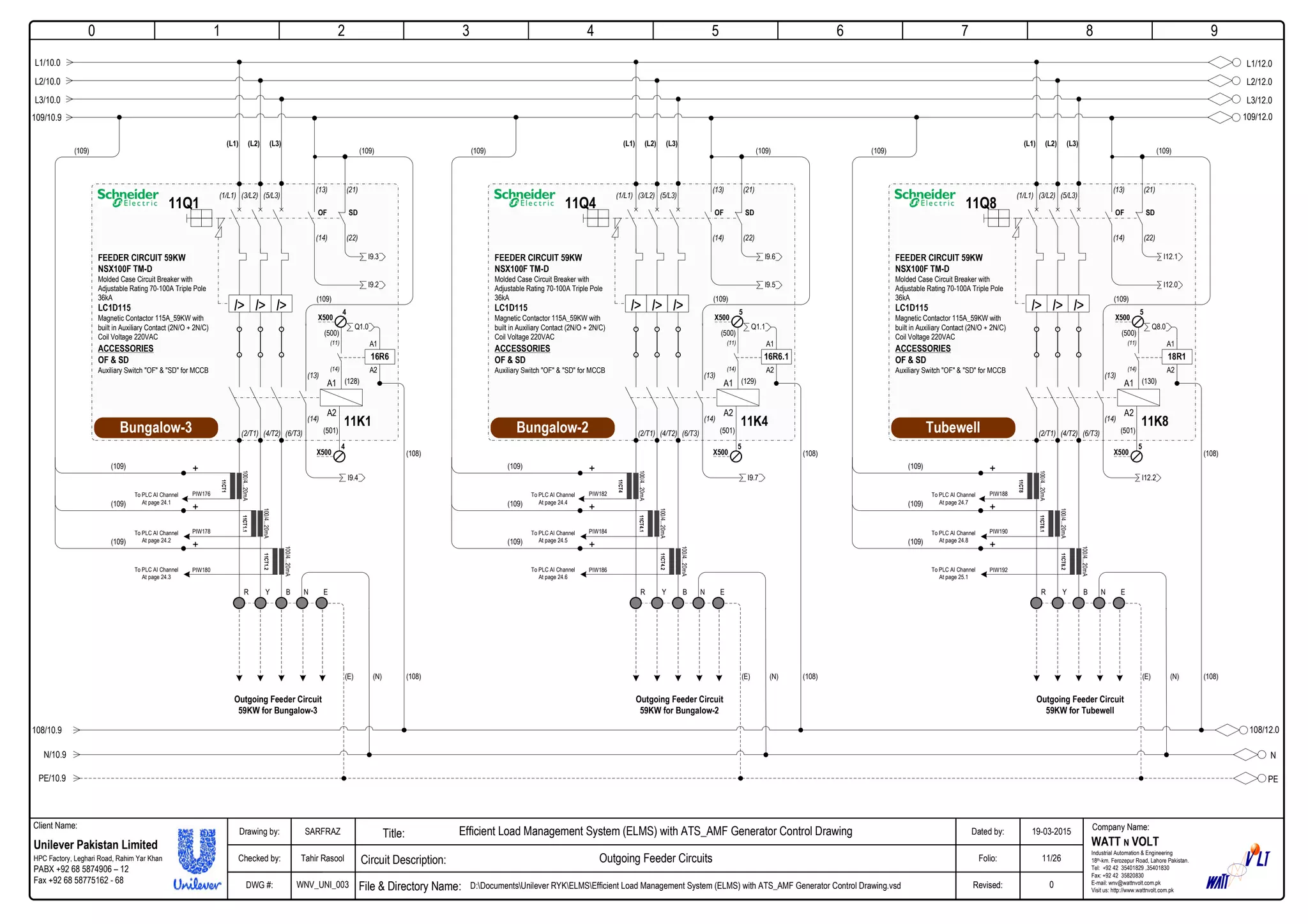 Efficient Load Management System (ELMS) with ATS_AMF Generator Control ...