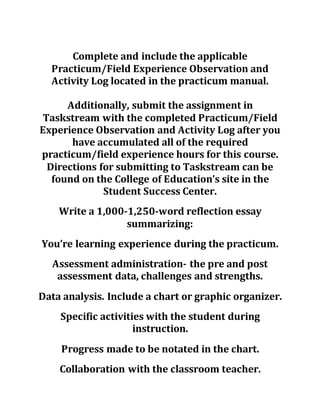 EED 470 Entire Course NEW | DOCX