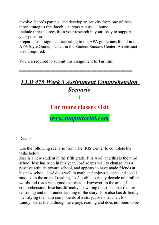 Eed 475 Enhance teaching-snaptutorial.com