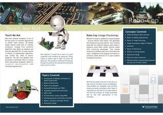 VISIONROBO Robotics Workshop Brochure | PDF