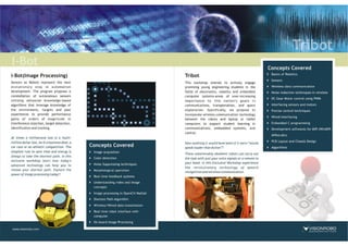 VISIONROBO Robotics Workshop Brochure | PDF
