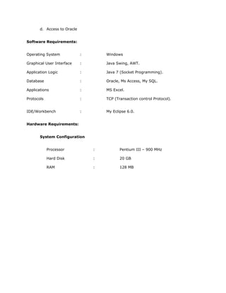 5. 19. Database Migration between various Applications Over Network (JAVA) | PDF