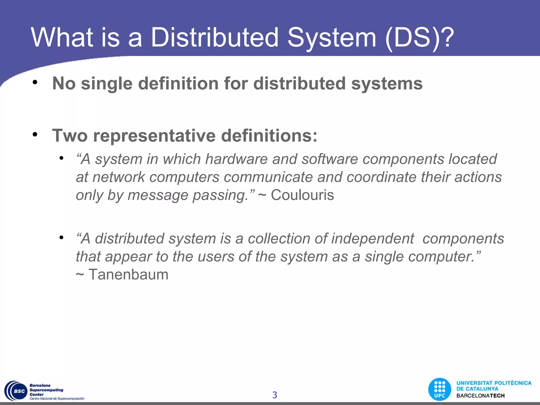 EEDC - Distributed Systems | PPT