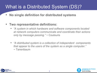 EEDC - Distributed Systems | PPT | Computer Networking | Computing