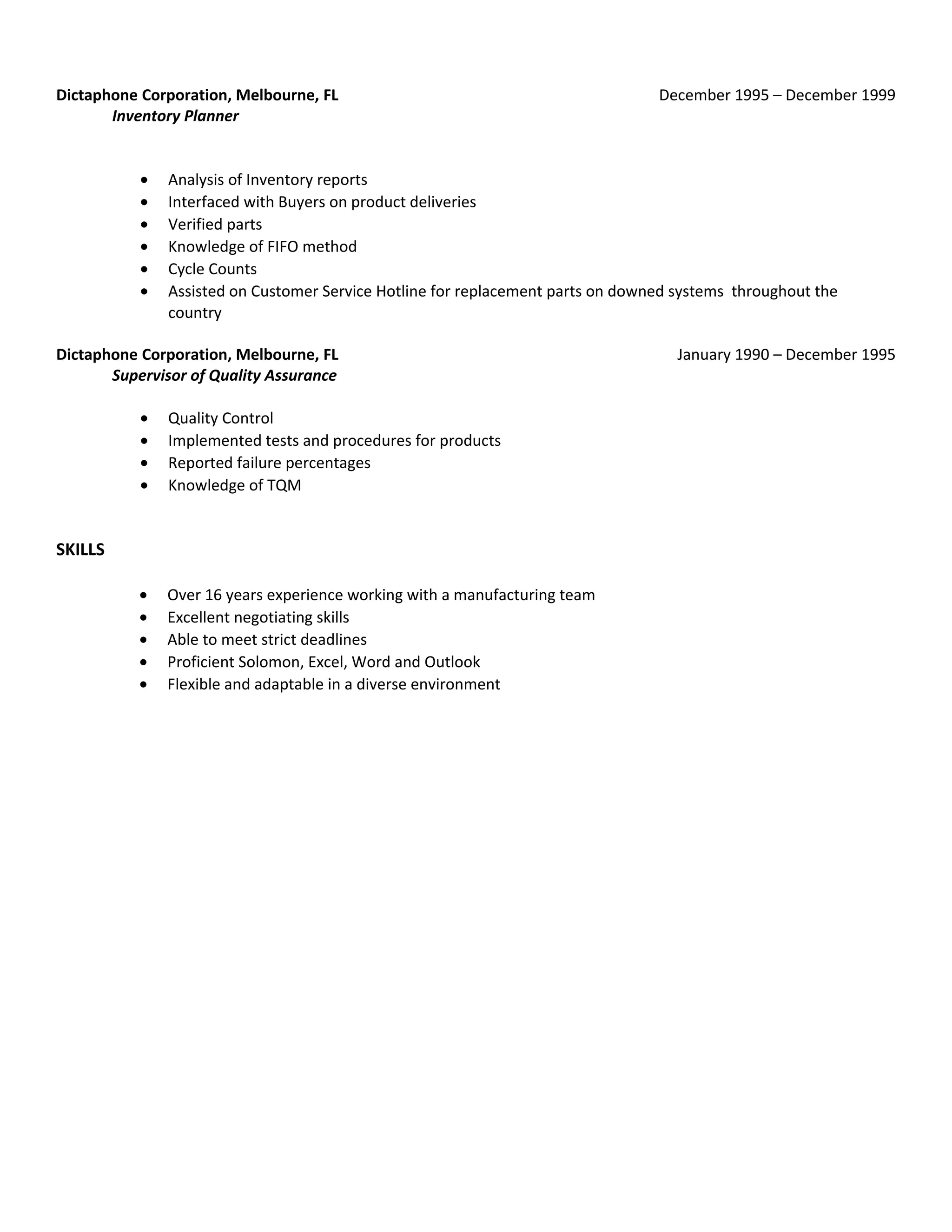 Melanie Mahon - Resume | DOC