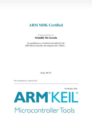 ARMCertificate_SRINIDHI | PDF