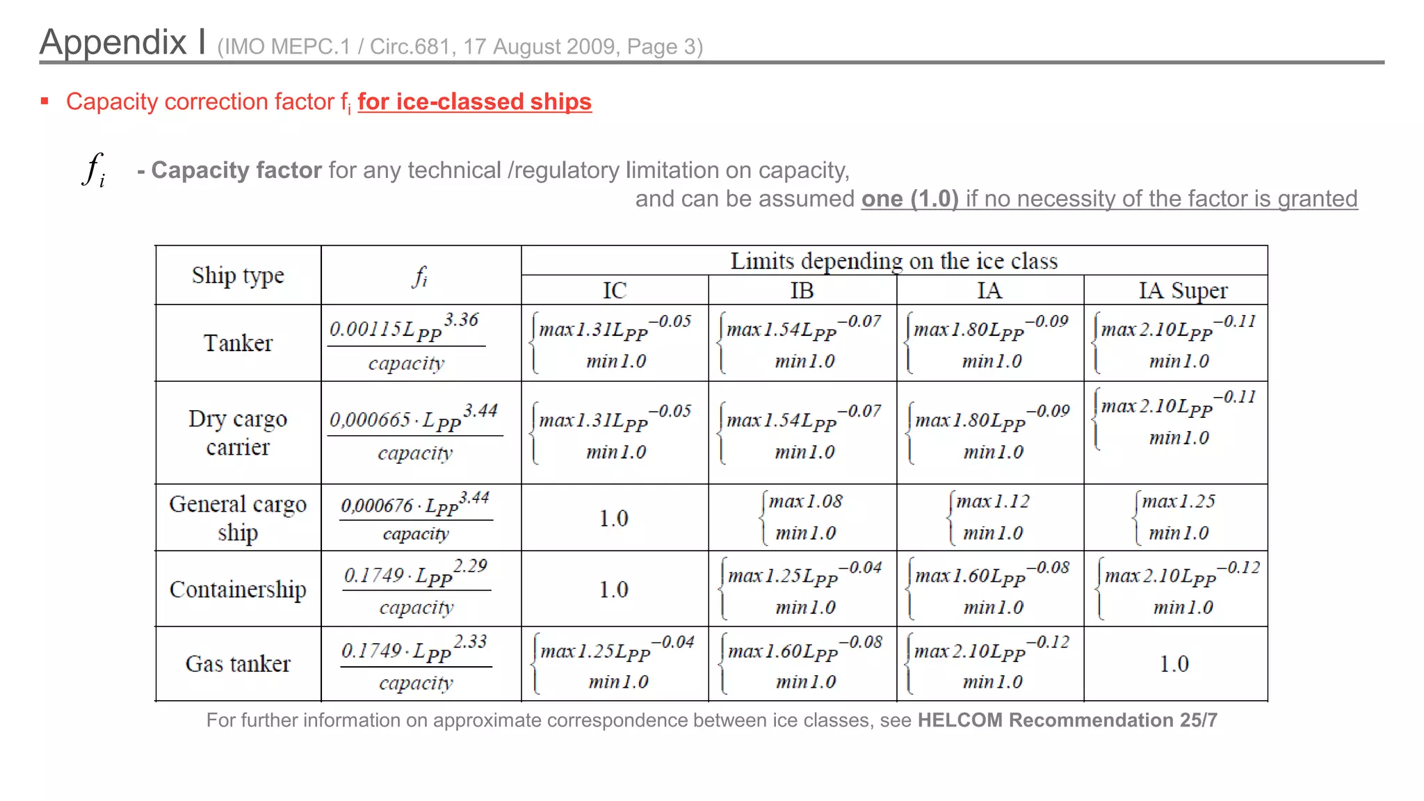 EEDI formula | PPTX