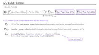 EEDI formula | PPTX