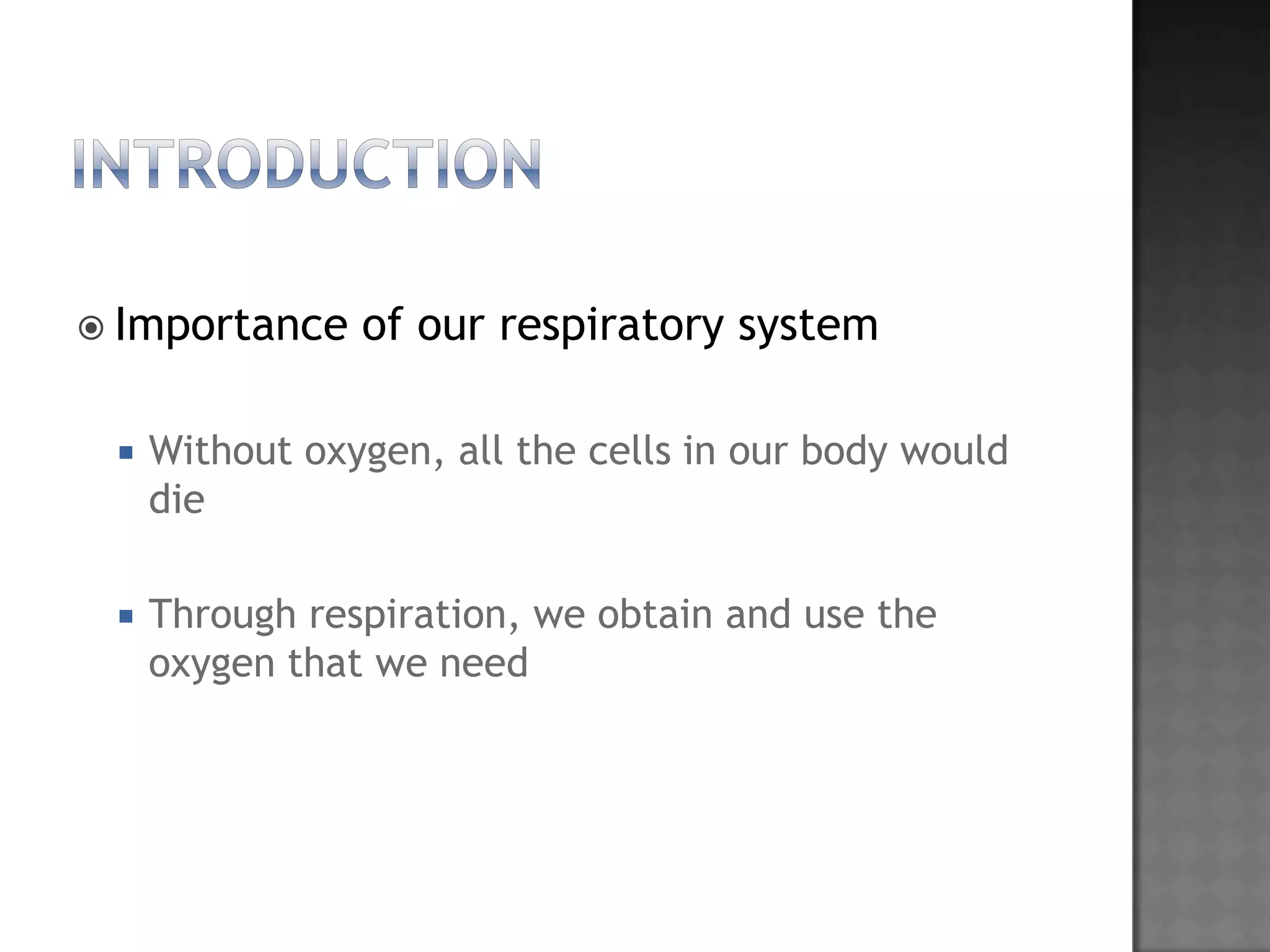 Respiratory System | PPT