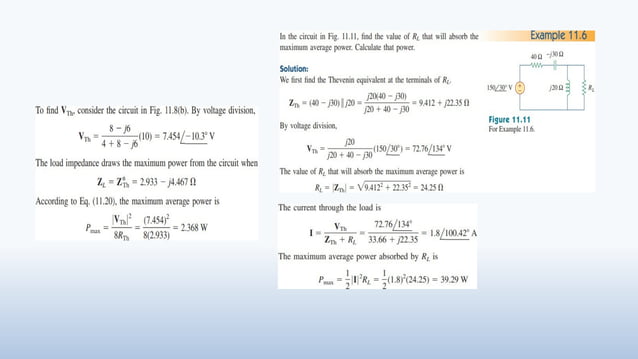 Electrical Circuit Analysis (AC circuit) | PPT