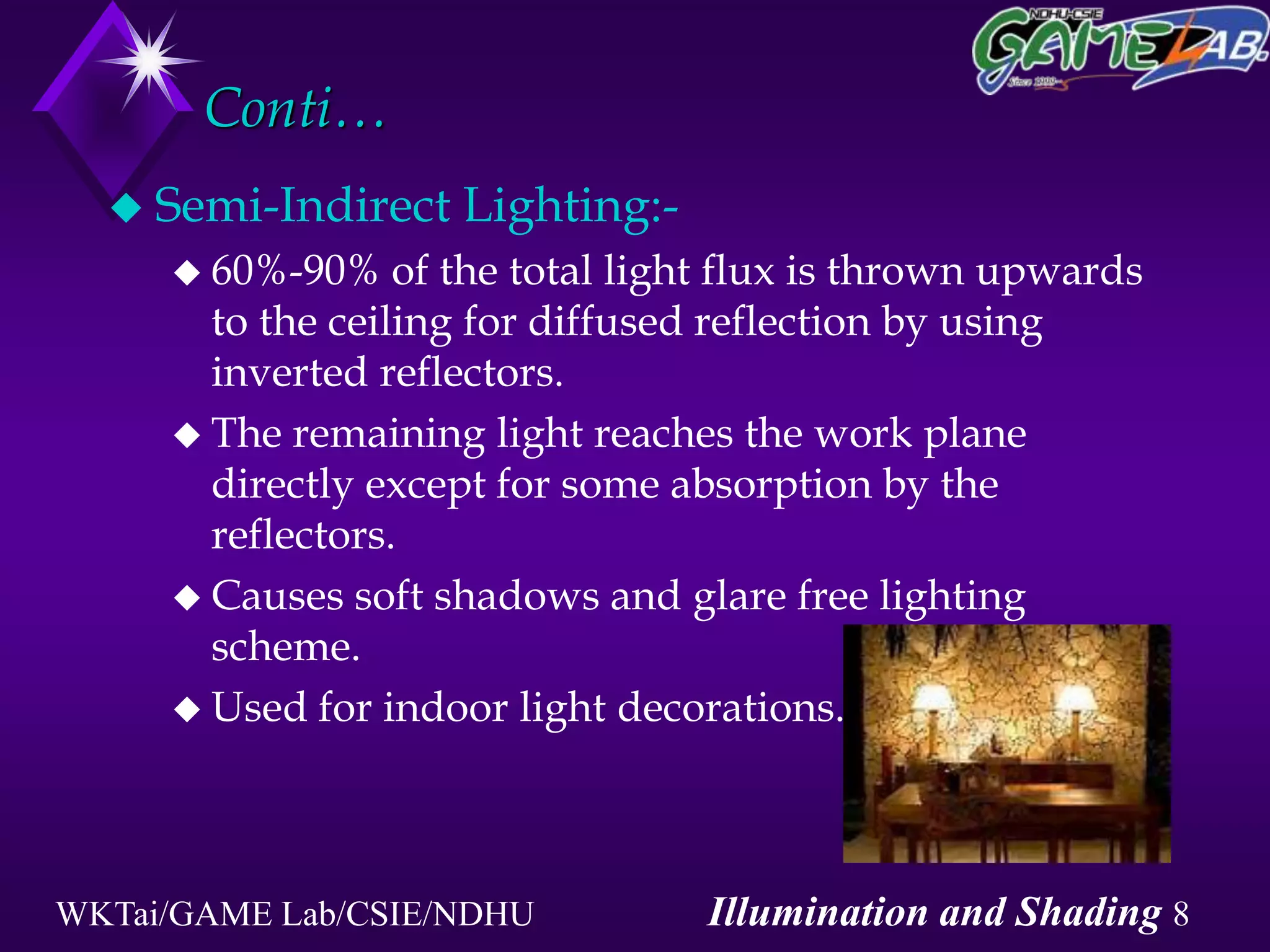 ILLUMINATION & LIGHTING | PPTX