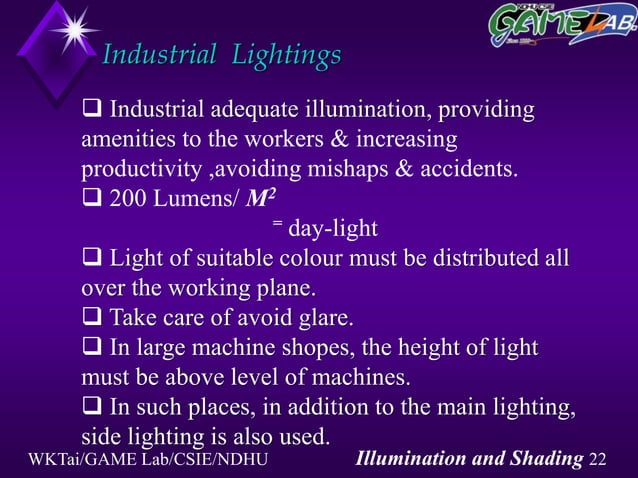 ILLUMINATION & LIGHTING | PPTX | Interior Decorating | Home & Garden