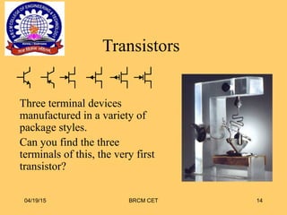 Basics Electronics Engineering ppt. | PPT