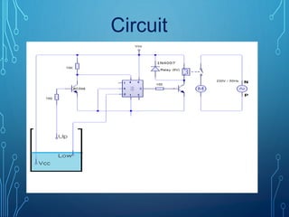 Automatic water(motor) Controling System | PPTX