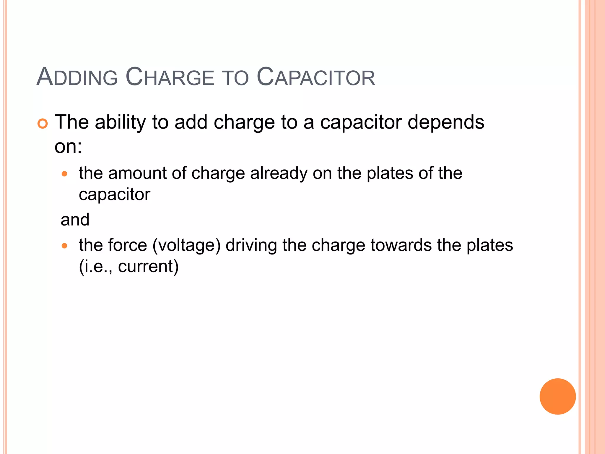 EEE Introduction to Capacitors and Charging and Discharging of ...