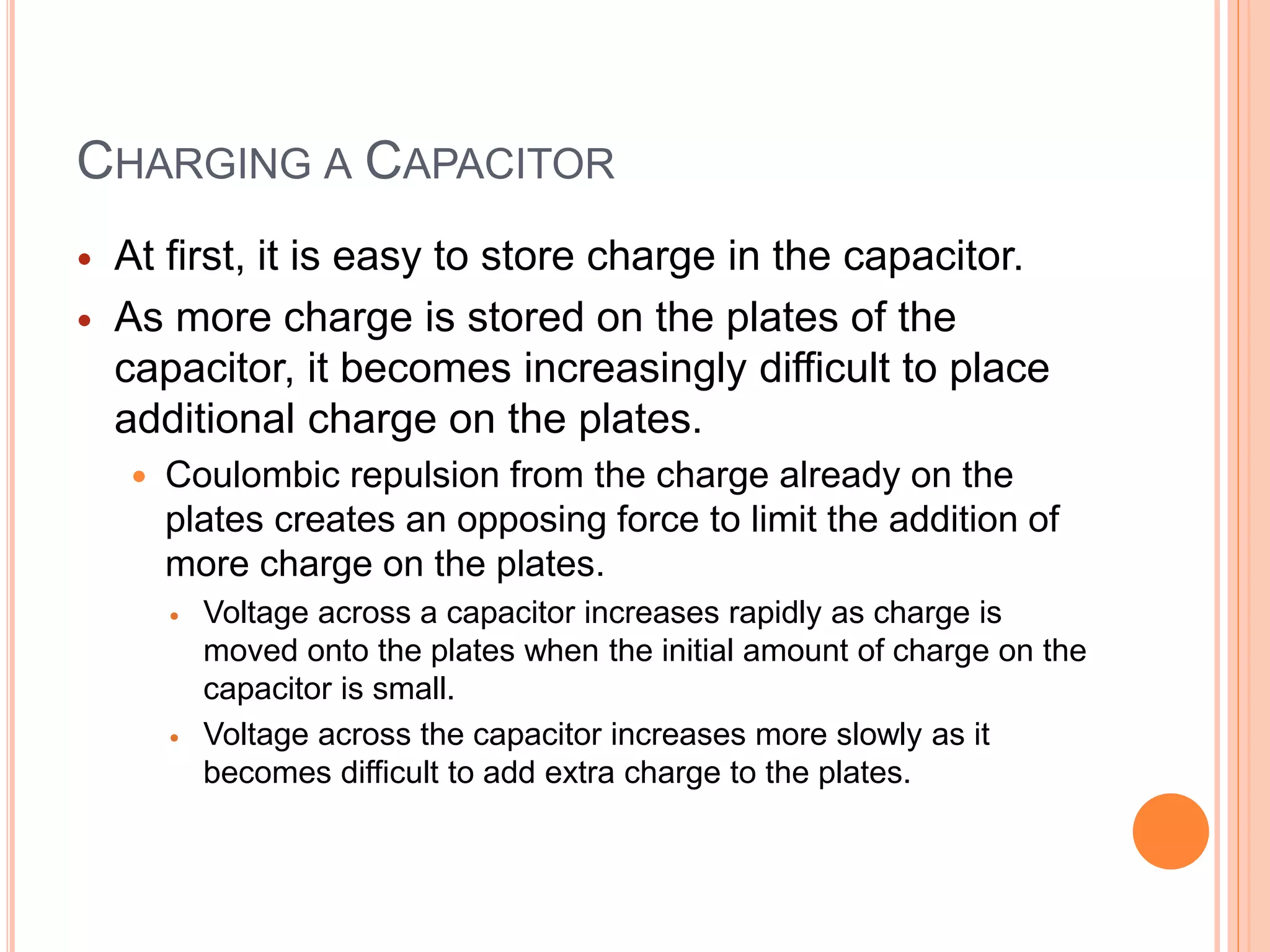 EEE Introduction to Capacitors and Charging and Discharging of ...