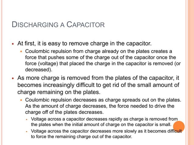EEE Introduction to Capacitors and Charging and Discharging of capacitors. | PPTX