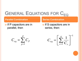 EEE Introduction to Capacitors and Charging and Discharging of ...