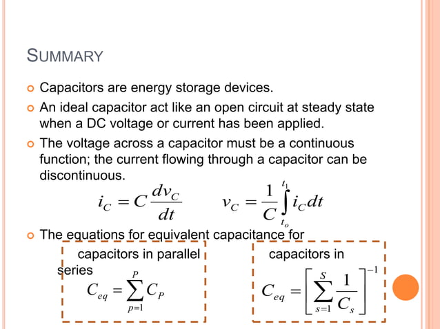 EEE Introduction to Capacitors and Charging and Discharging of capacitors. | PPTX