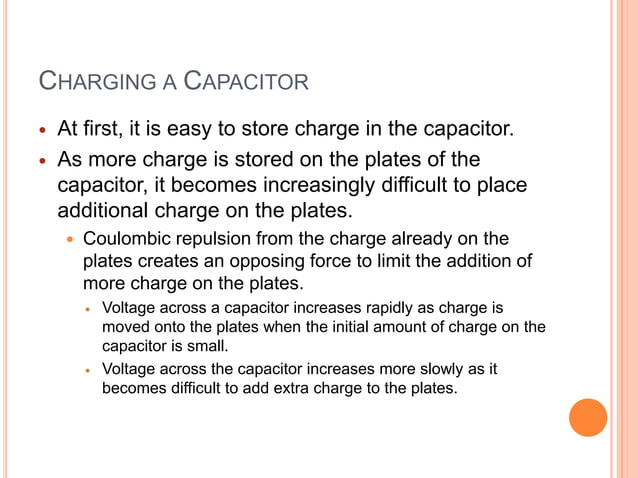 EEE Introduction to Capacitors and Charging and Discharging of ...