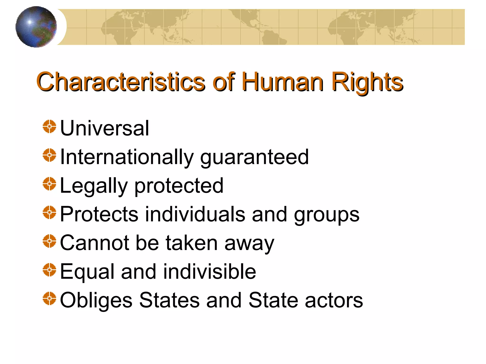 civil and human rights | PPT
