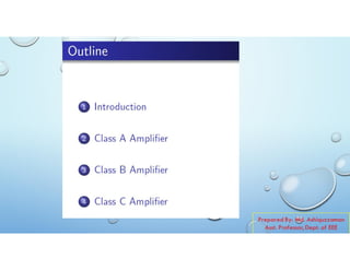 Eee 223 power-amplifiers | PPT